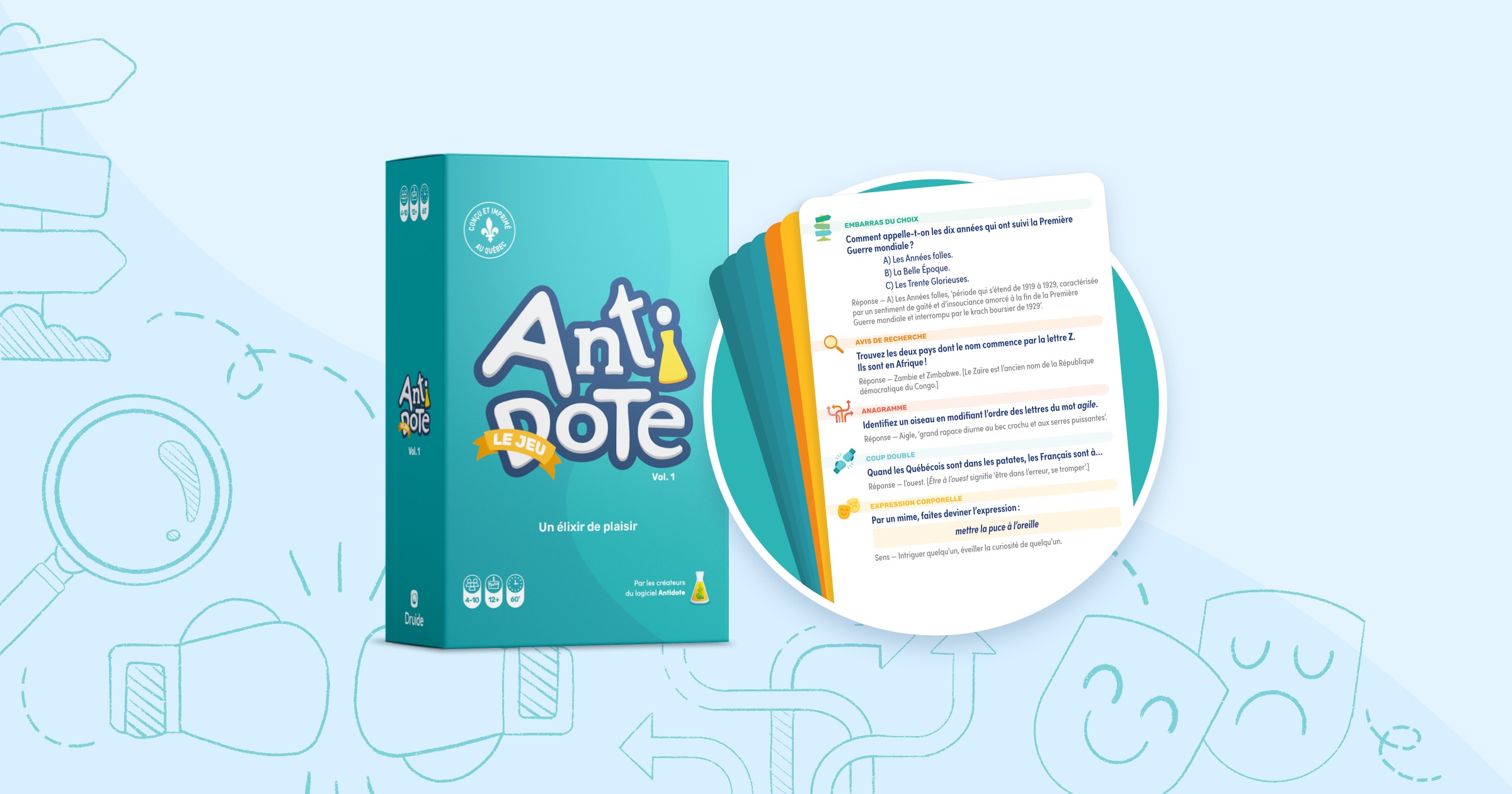 Antidote: le jeu, un élixir de plaisir à partager