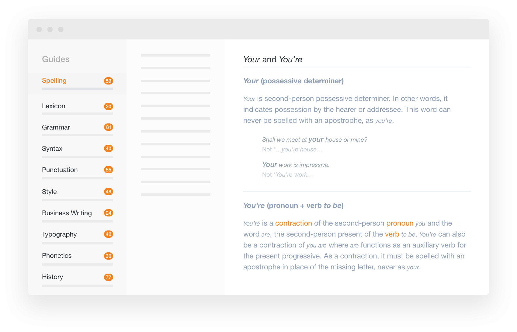 Antidote: Corrector, Dictionaries, Guides